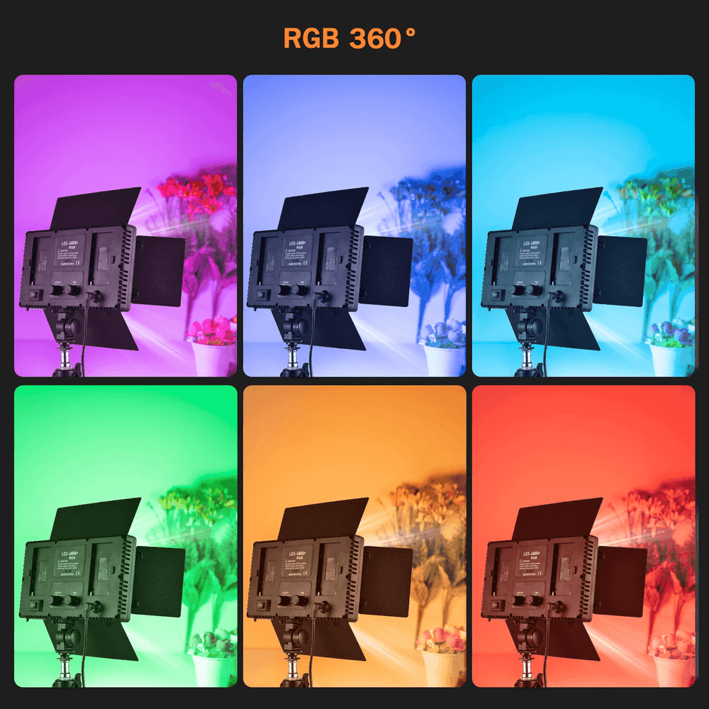 Painel LED LED-U600+ RGB Bi-Color 40W - WorldView