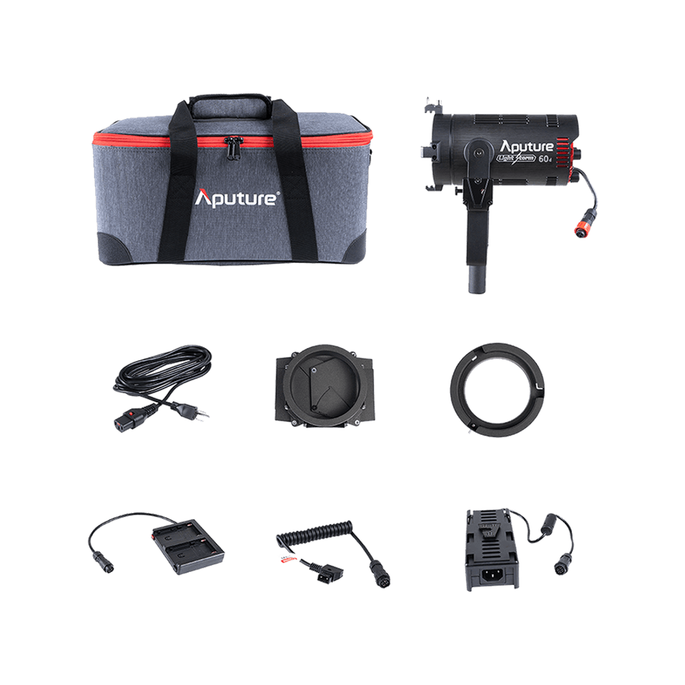 Holofote Aputure LS 60d Daylight LED - eMania Foto e Video