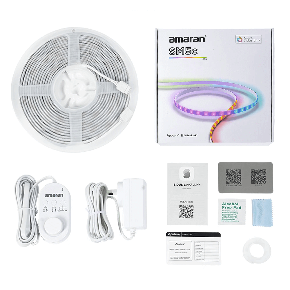 Amaran SM5c Fita Led RGB - eMania Foto e Video