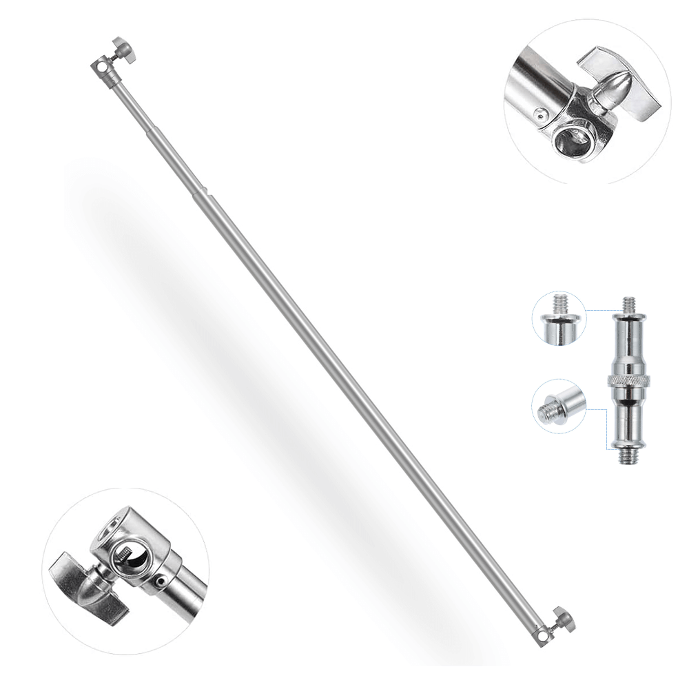 Barra Retrátil Telescópica Cross Bar 1 Metro - eMania Foto e Video