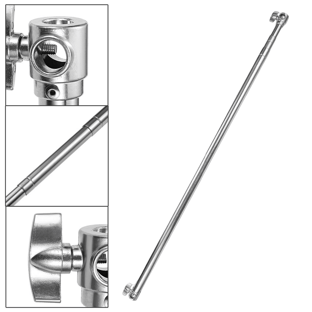 Barra Retrátil Telescópica Cross Bar 1 Metro - eMania Foto e Video