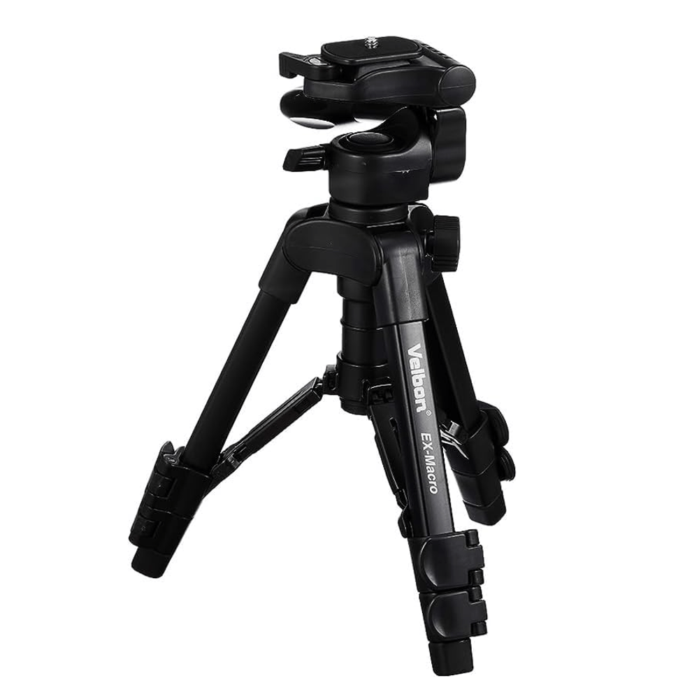 Tripé de Mesa Velbon EX-Macro Quick Release - eMania Foto e Video