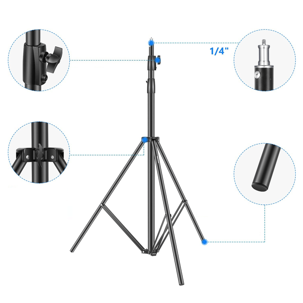 Kit Girafa Tripé de Iluminação S288C + Braço Lança WV-S238 (16497 ...