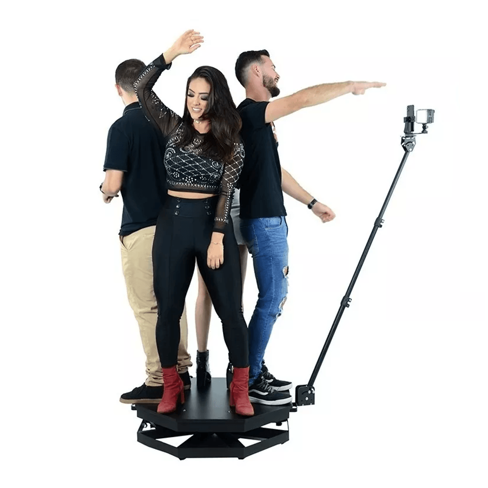 Plataforma PhotoBooth MaxiGrua 360° Premium - eMania Foto e Video