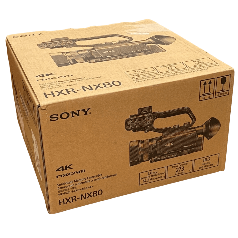 Sony HXR-NX80 4K NXCAM HDR - eMania Foto e Video