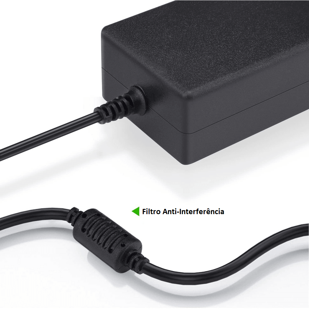 Fonte AC 12v/5a para Iluminadores LED - eMania Foto e Video