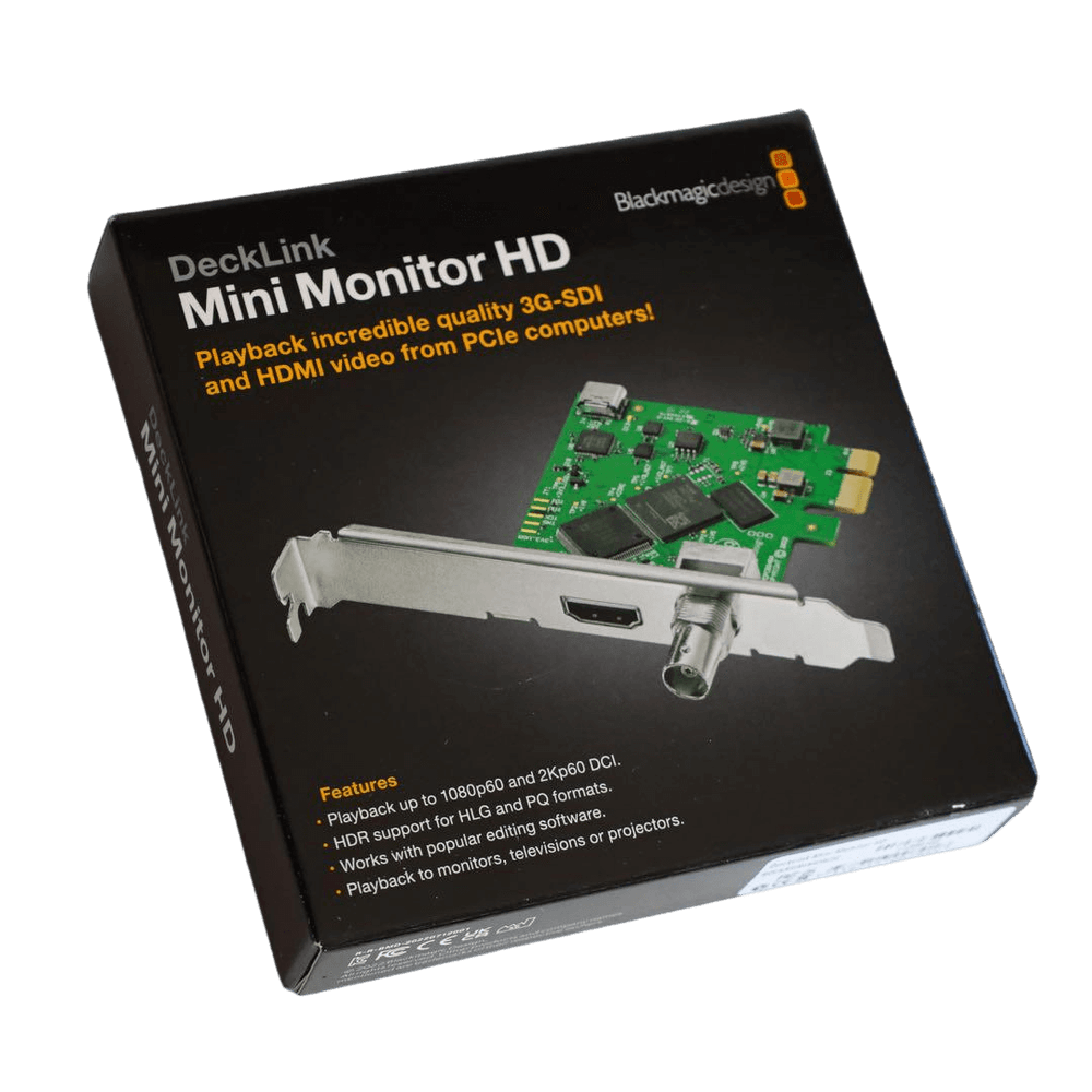 Blackmagic Design DeckLink Mini Monitor HD - eMania Foto e Video