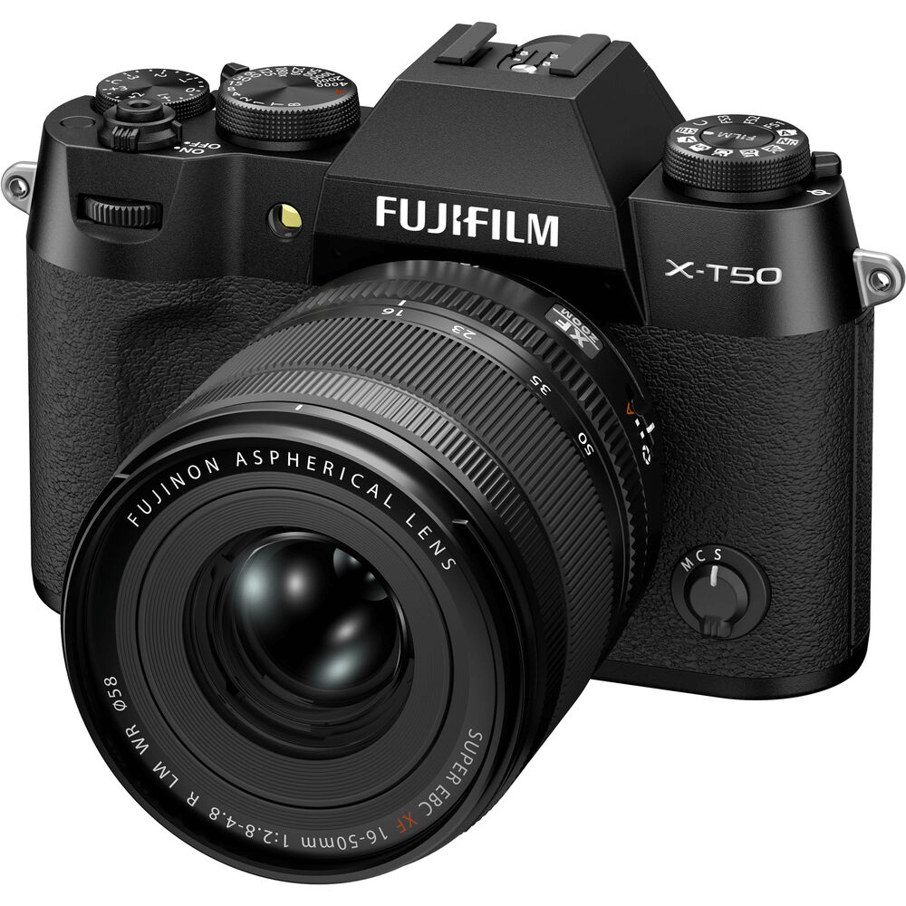 FujiFilm X-T50 com Lente XF 16-50mm - eMania Foto e Video