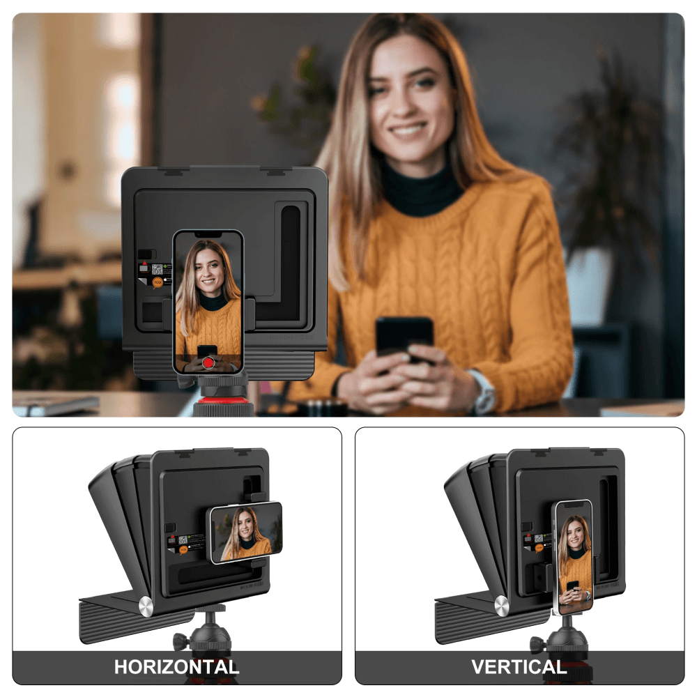 Teleprompter Portátil LensGo TC7 II - eMania Foto e Video