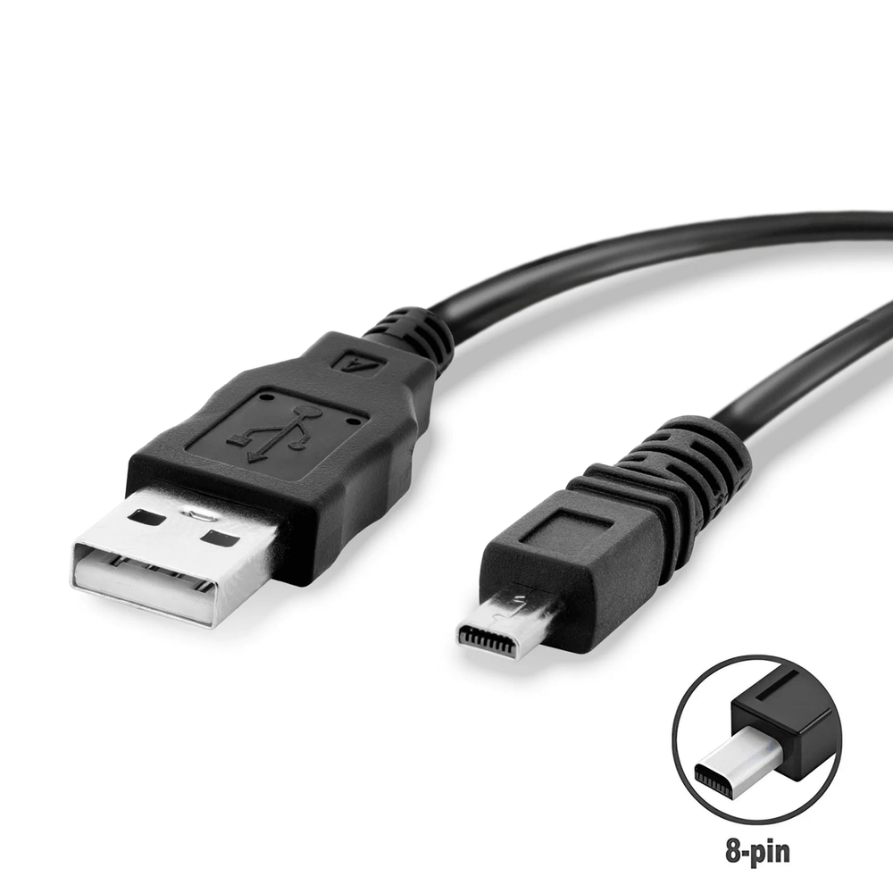 Cabo Mini-USB 8Pin FujiFilm FinePix - WorldView