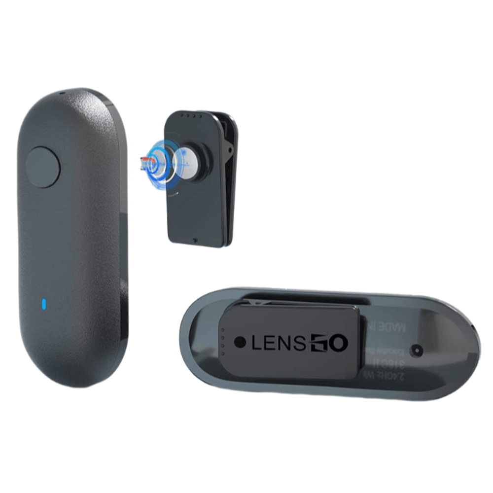 Microfone Duplo LensGo 318C II Wireless - eMania Foto e Video