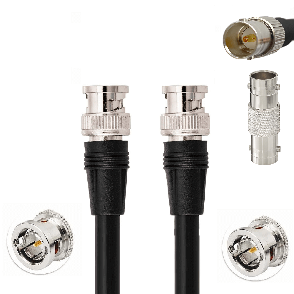 Cabo SDI / BNC 12G 4K Adaptador 2 Metros - eMania Foto e Video