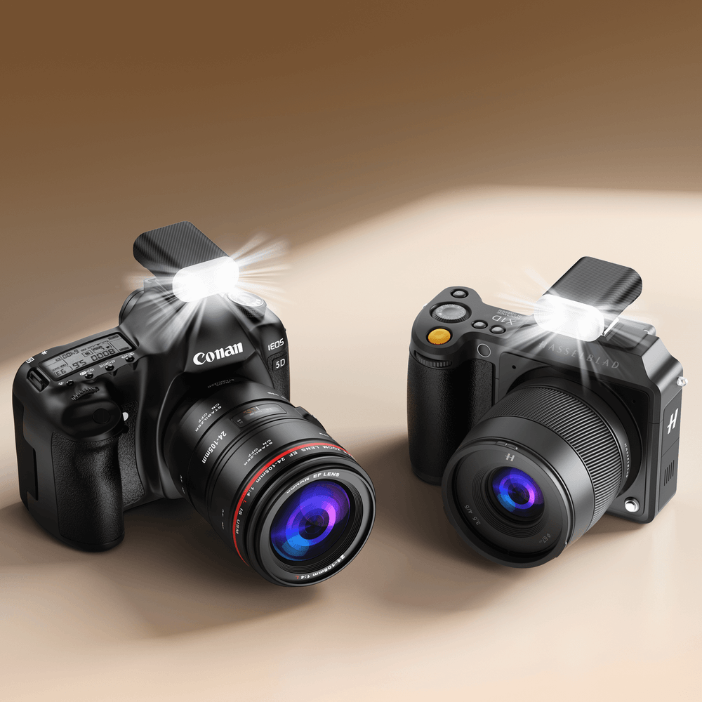 Mini Flash Universal S12L para Câmeras - eMania Foto e Video