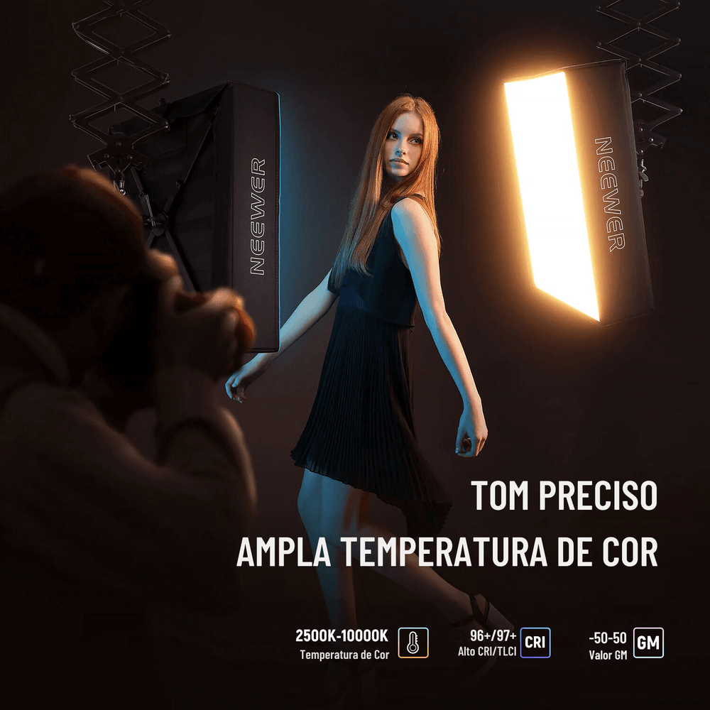 Neewer FL100C RGB Flexible LED Light Mat - WorldView