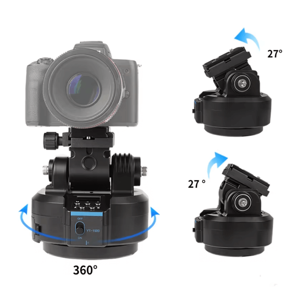 Cabeça Motorizada ZiFon YT1500 Wireless até 2kg - eMania Foto e Video