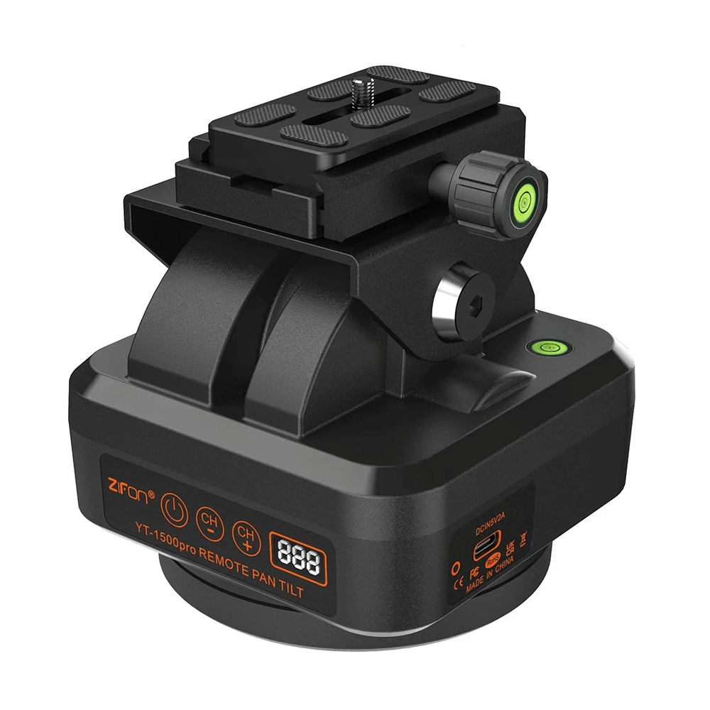 Cabeça Motorizada ZiFon YT1500 Pro Wireless até 2kg - eMania Foto e Video