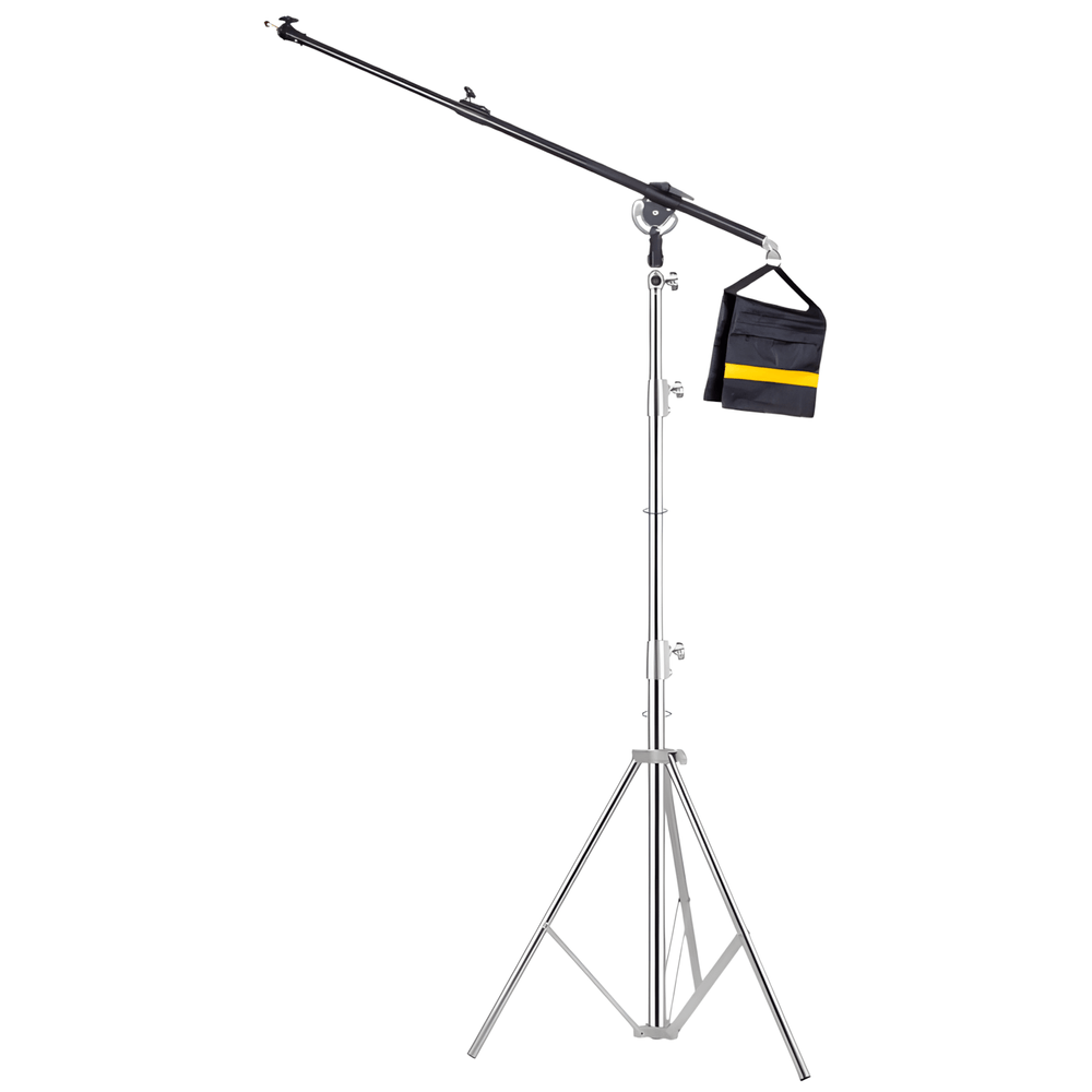 Kit Girafa de Iluminação Tripé Light Stand - eMania Foto e Video